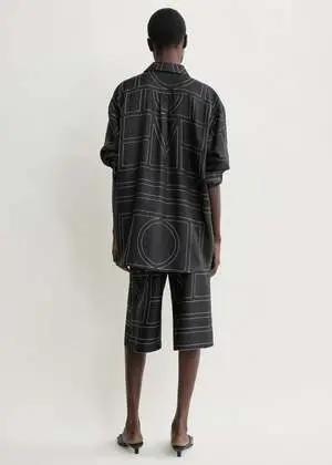 TOTEME Classic Embroidered Shirt