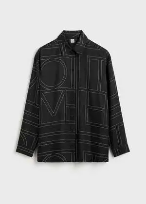 TOTEME Classic Embroidered Shirt