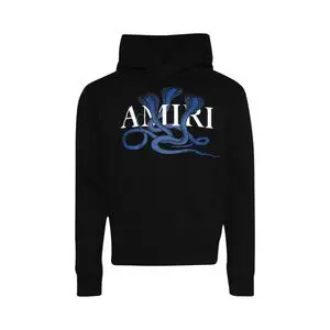 Amiri Snake Hoodie /blue - Black