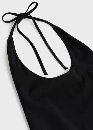TOTEME Halter Tie Swimsuit