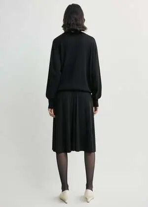 TOTEME Short Fluid Jersey Skirt