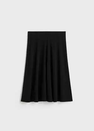 TOTEME Short Fluid Jersey Skirt