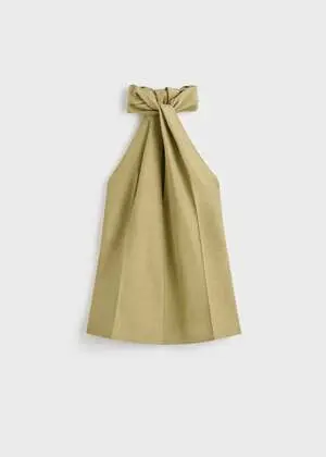 TOTEME Twist Halter Top