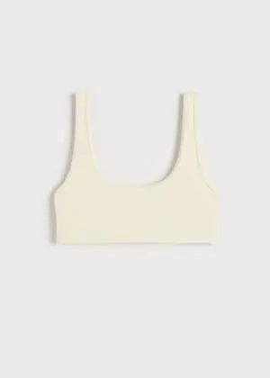 TOTEME U-neck Bikini Top