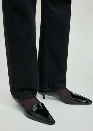 TOTEME Patent Loafer Pumps