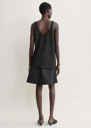 TOTEME Scoop Poplin Tank