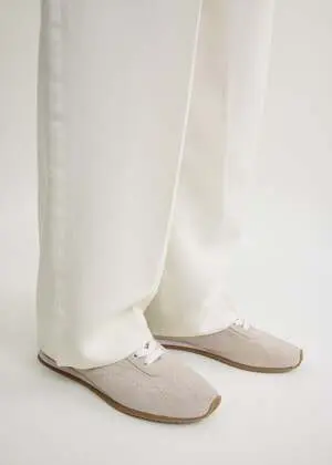 TOTEME Flex Suede Sneakers