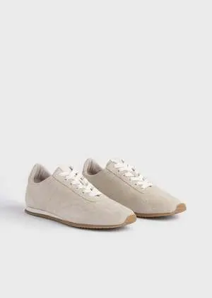 TOTEME Flex Suede Sneakers