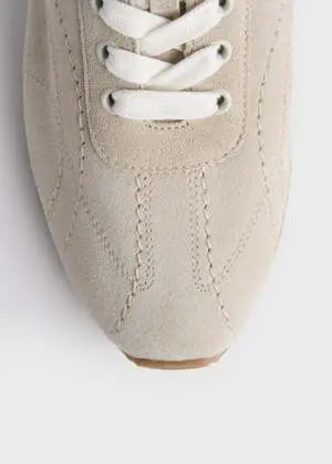TOTEME Flex Suede Sneakers