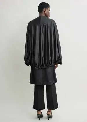TOTEME Detachable Cape Evening Coat