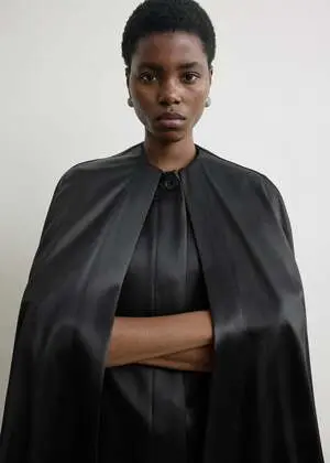TOTEME Detachable Cape Evening Coat