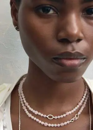 TOTEME Infinity Bead Necklace