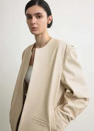 TOTEME Minimalist Biker Jacket