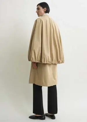 TOTEME Detachable Cape Coat