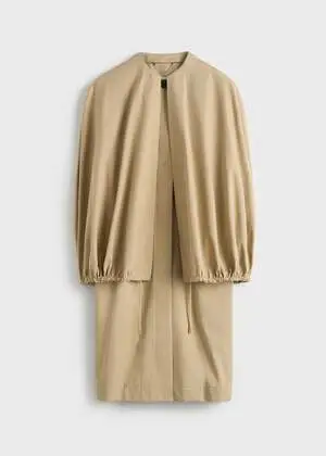 TOTEME Detachable Cape Coat