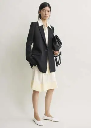 TOTEME Slim Tailored Blazer - Black
