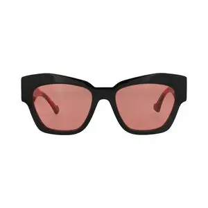 Gucci Cat Eye-frame Recycled Acetate Sunglasses /havana/orange - Black