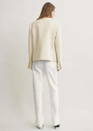 TOTEME Open-front Bouclé Blazer