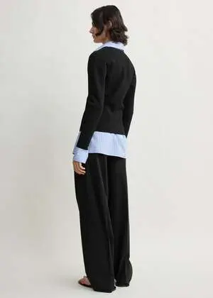 TOTEME Compact Knit V-neck