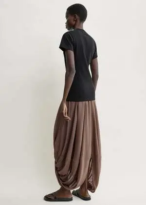 TOTEME Cocoon Skirt - Walnut