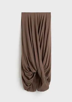 TOTEME Cocoon Skirt - Walnut