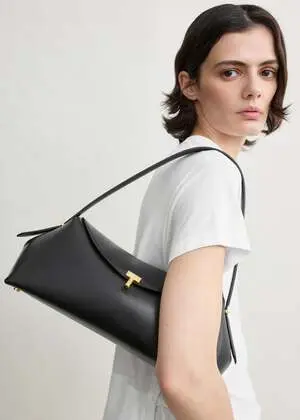 TOTEME T-lock Leather Shoulder