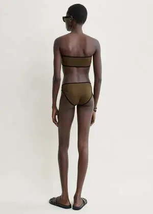 TOTEME Stripe Edge Bikini Bottoms