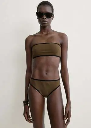 TOTEME Stripe Edge Bikini Bottoms