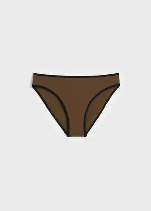 TOTEME Stripe Edge Bikini Bottoms
