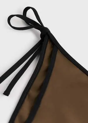 TOTEME Stripe Tie Bikini Bottoms