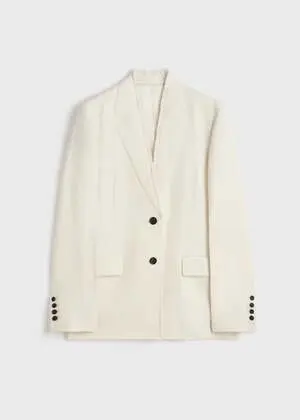 TOTEME Raw Lapel Jacket
