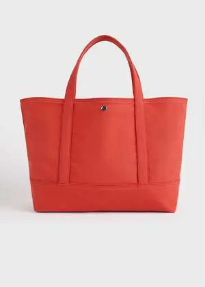 TOTEME Canvas Beach Tote - Red