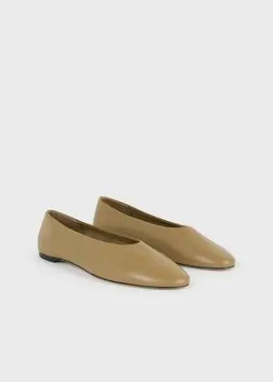 TOTEME Slip Nappa Ballerinas