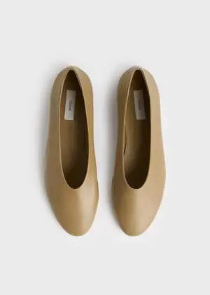 TOTEME Slip Nappa Ballerinas