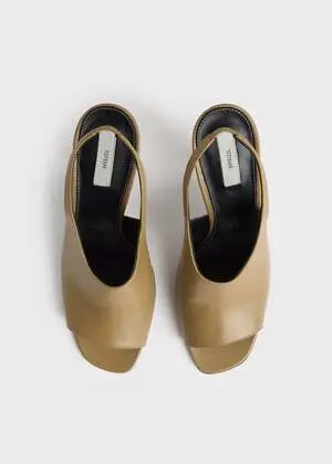 TOTEME Contour Nappa Slingbacks