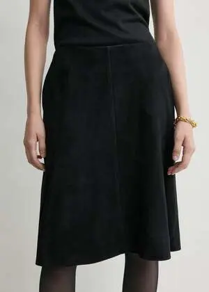 TOTEME Suede Skirt