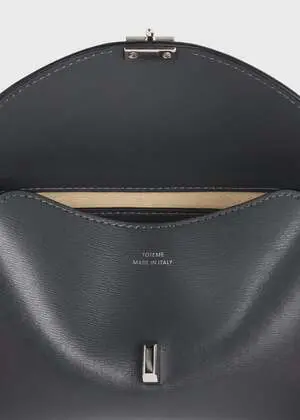 TOTEME Mini T-lock Leather Clutch