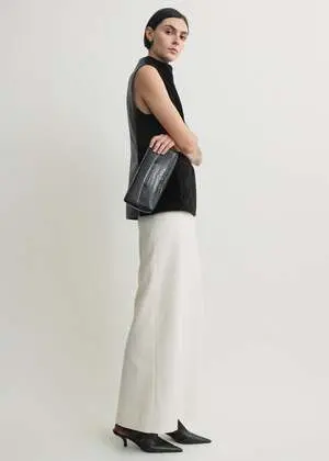TOTEME Shearling Front Top