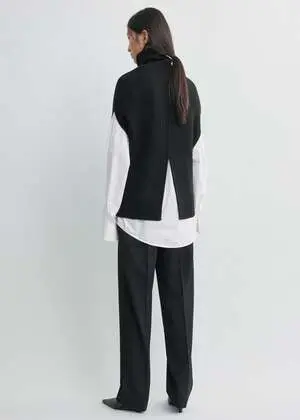 TOTEME Double-knit Cape Knit