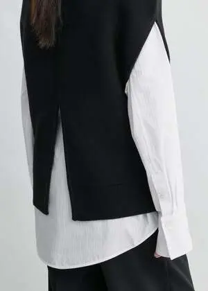 TOTEME Double-knit Cape Knit