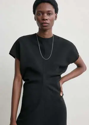 TOTEME Slouch Waist Wool Dress