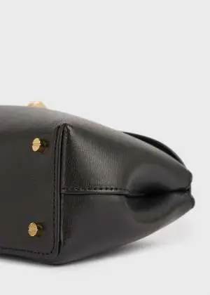 TOTEME Mini T-lock Leather Clutch