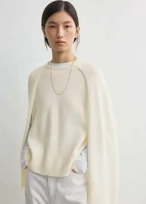TOTEME Crew Cape Knit