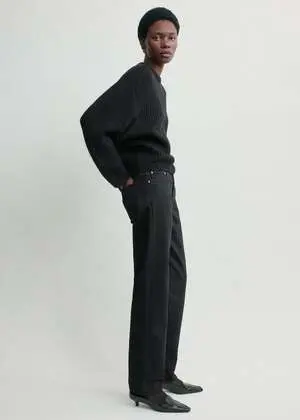 TOTEME Mohair Blend Rib Knit