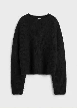 TOTEME Mohair Blend Rib Knit