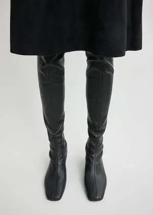 TOTEME Day Nappa Knee-high Boots