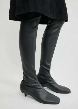 TOTEME Day Nappa Knee-high Boots