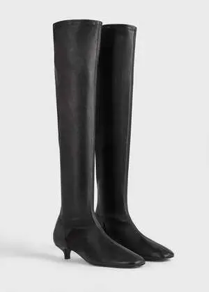 TOTEME Day Nappa Knee-high Boots