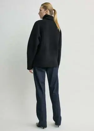 TOTEME Double-knit Turtleneck