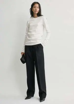 TOTEME Sequin Top - White